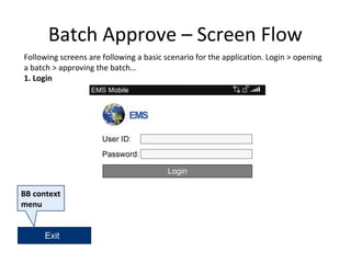 Ems – batch approve (mobile) v2 | PPS