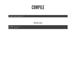 Emscripten, asm.js, and billions of math ops | PPT