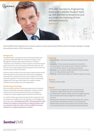 EMS Case Study | PDF