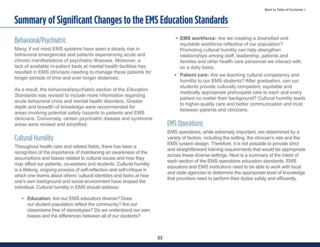 Ems education standards_2021_v22 | PDF