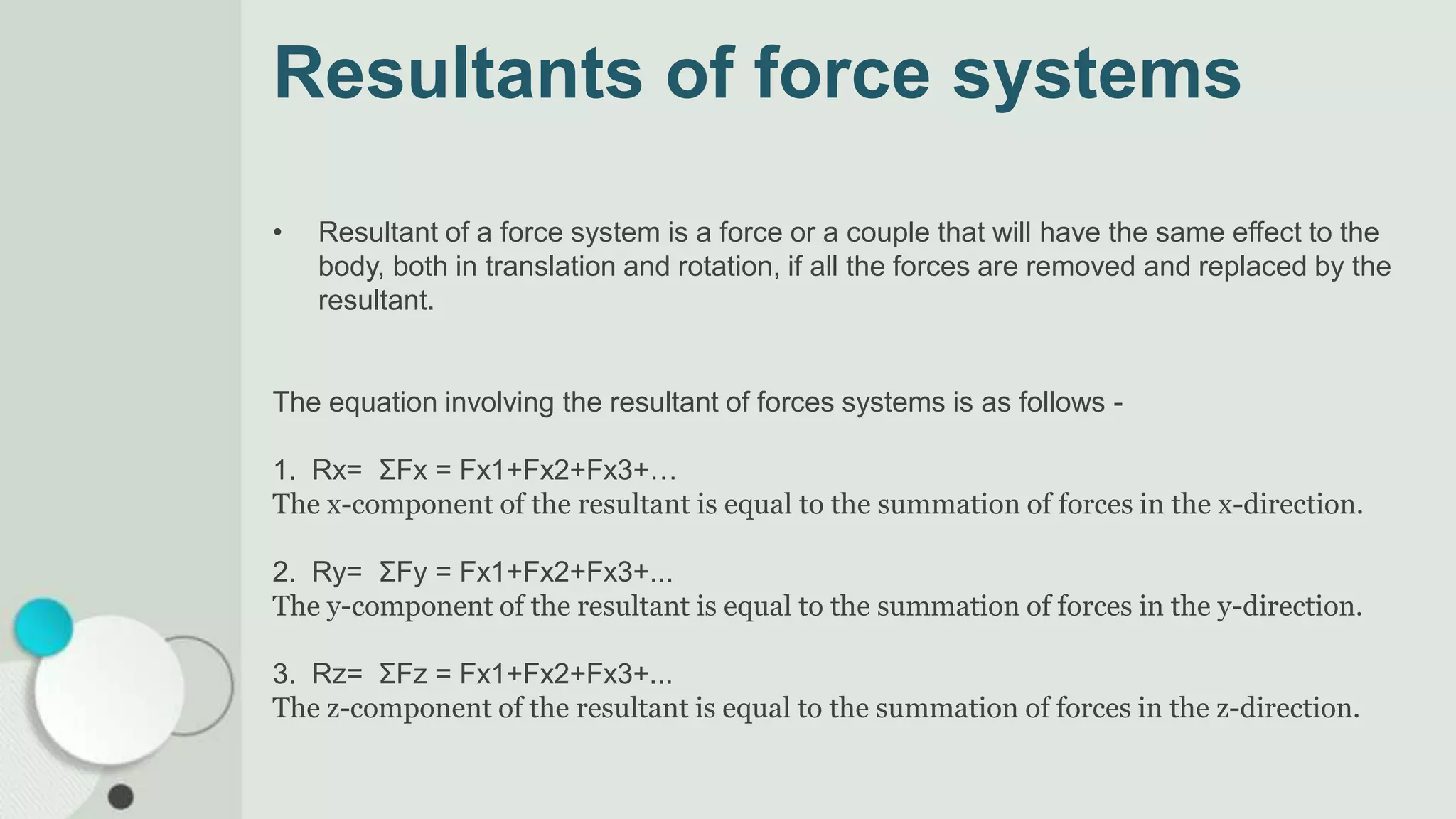 Basic concept of Engineering Mechanics | PPTX