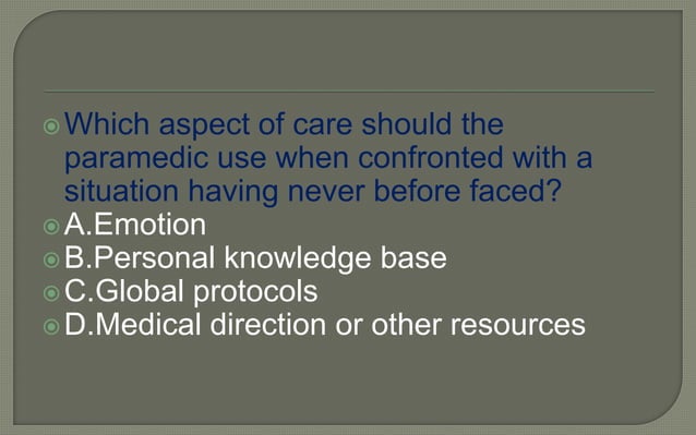 Ems ethics | PPT