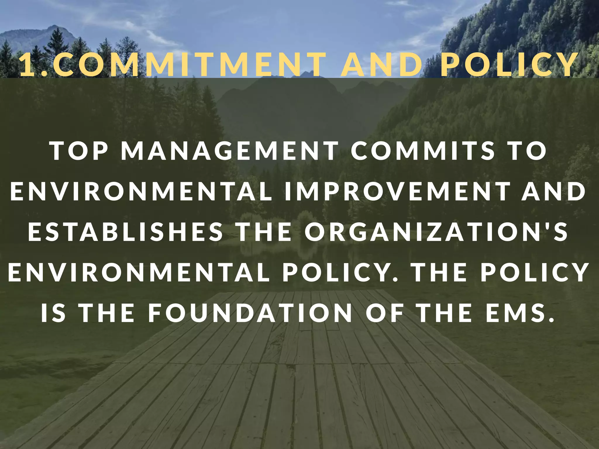 ENVIRONMENTAL MANAGEMENT SYSTEM | PPTX