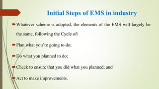 Ems for prince mallamine industry gujranwala | PPT