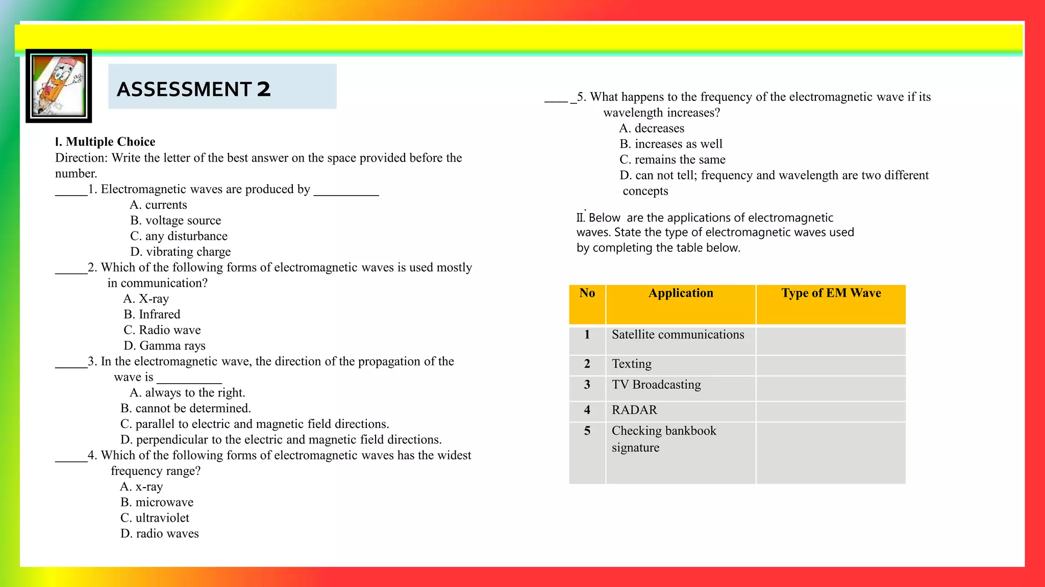 Electromagnetic Spectrum (#EM SPECTRUM) | PPTX