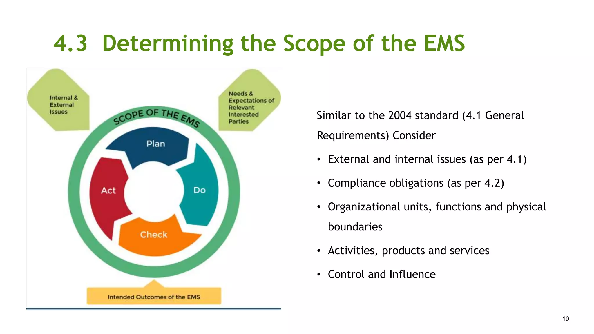 EMS ISO14001 2015 Training | PPTX