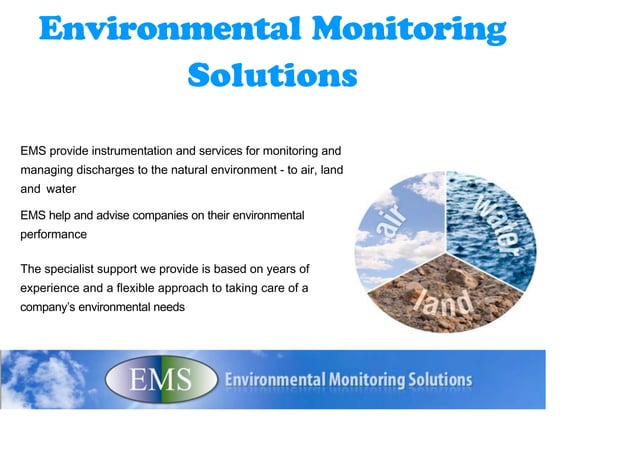 Environmental Monitoring Solutions | PDF | Environmental Services ...