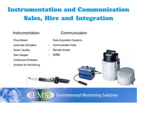 Environmental Monitoring Solutions | PDF | Environmental Services ...