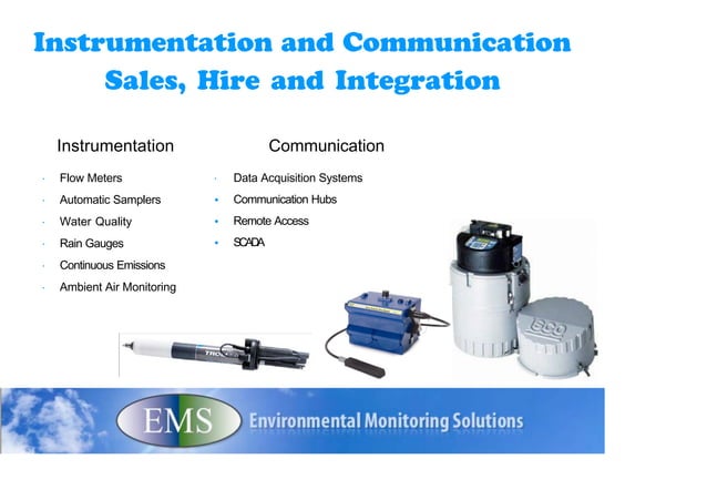 Environmental Monitoring Solutions | PDF | Environmental Services ...
