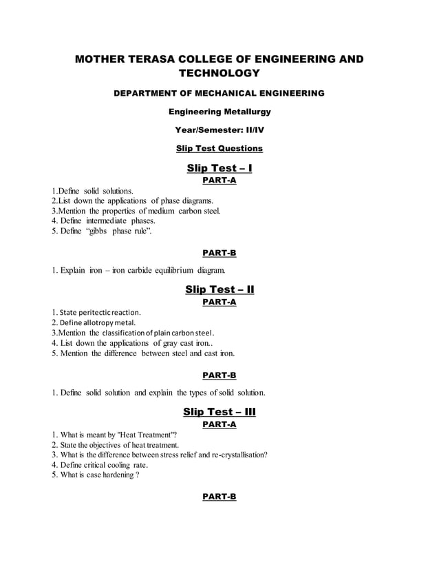 Em slip test questions | PDF | Free Download