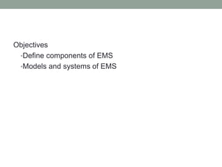 EMS menn.pptx | First Aid | Injuries