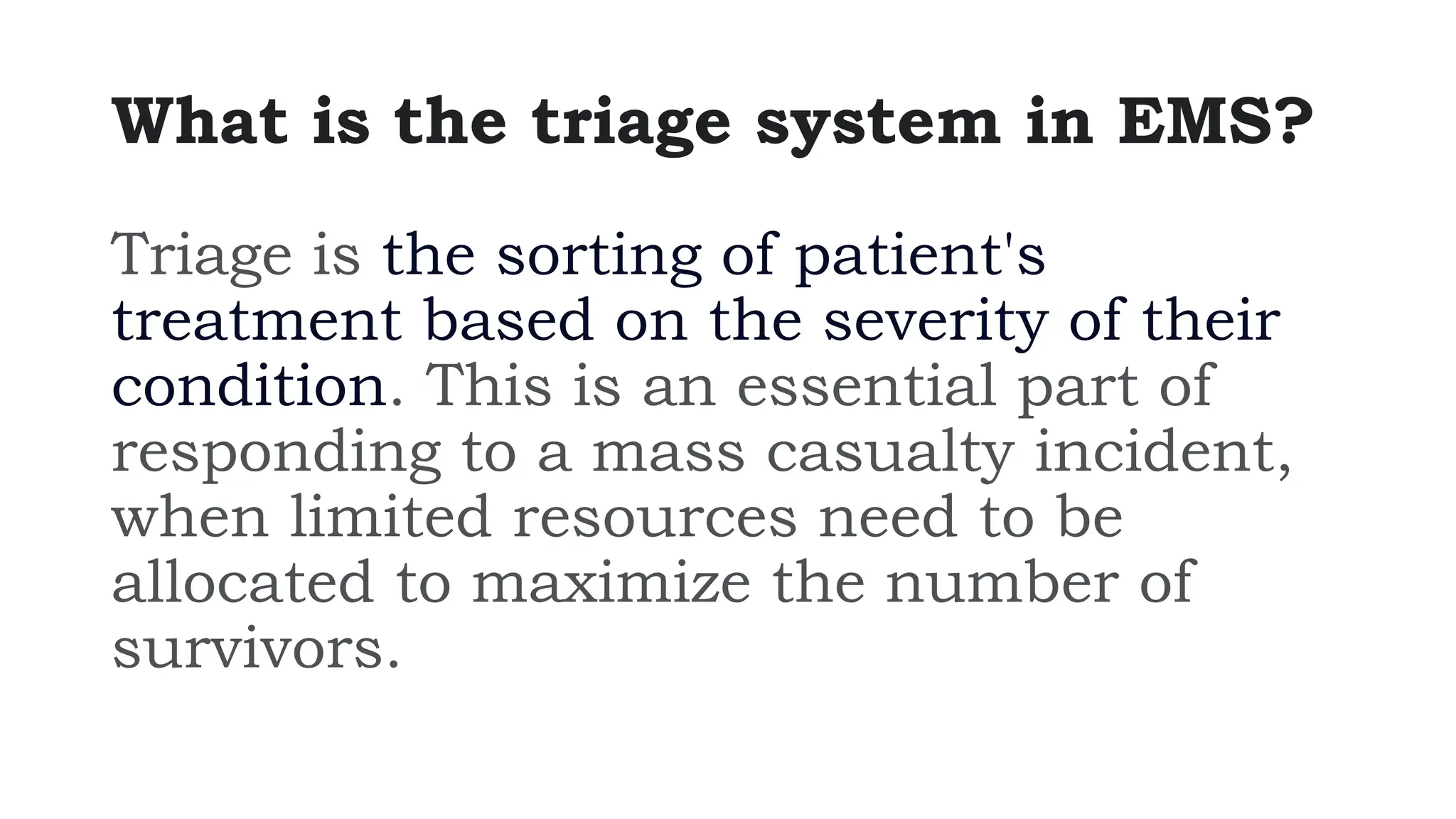 EMS NC II triage.pptxpppppppppppppppppppppppppp | PPTX