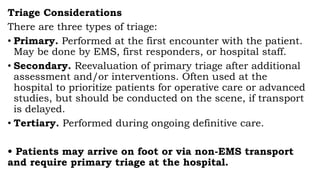 EMS NC II triage.pptxpppppppppppppppppppppppppp | PPTX