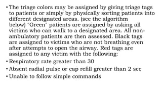 EMS NC II triage.pptxpppppppppppppppppppppppppp | PPTX