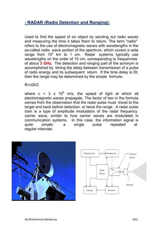 EM spectrum applications, Electromagnetic Wave Theory | PDF