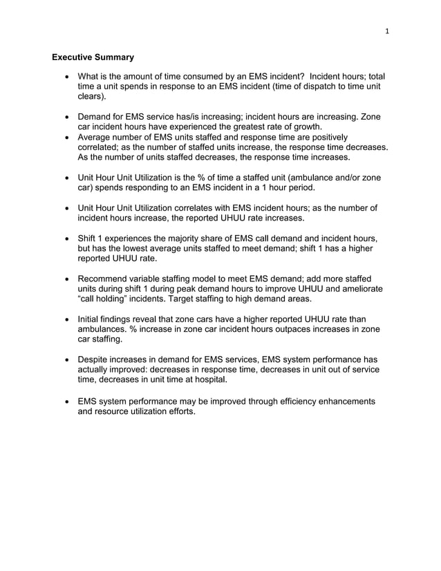 Measuring and Improving EMS System Performance | PDF | Healthcare ...