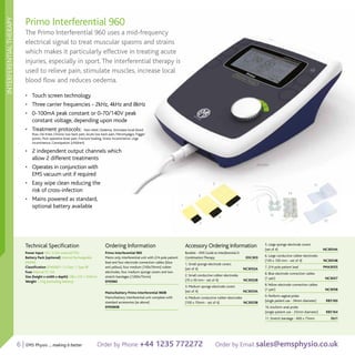 EMS Physio catalogue 2016 2017 | PDF