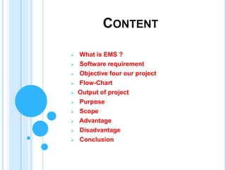 EMS_Presentation-2.pptx employee management system using java | PPTX