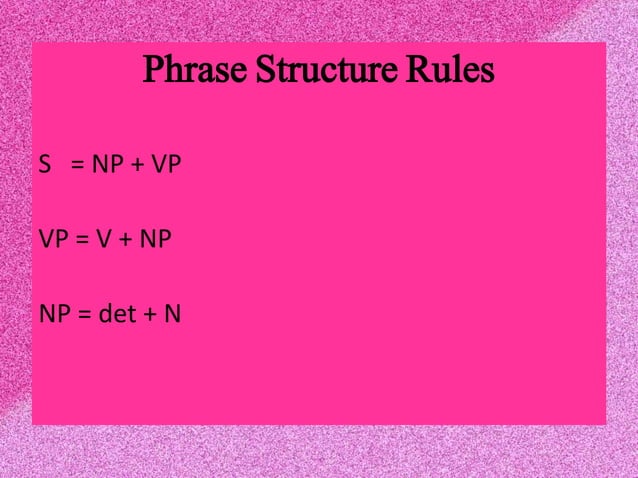 grammaticality, deep & surface structure, and ambiguity | PPTX