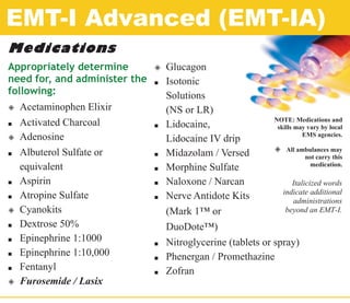EMS Provider Quick Reference Guide | PDF