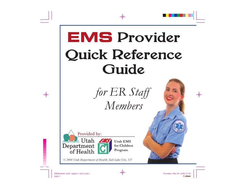 EMS Provider Quick Reference Guide