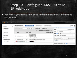 Aws overview part 3(databases, dns and management services) | PPT