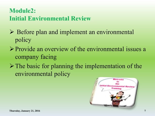 Modules of Environmental Management System | PPTX | Environmental ...