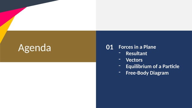 Statics of Particle (graphical and trigonometry method) | PPTX