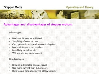 Stepper motor Presentation | PPTX
