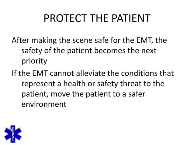 PREVIEW OF EMT/EMR SCENE SIZE UP POWERPOINT TRAININGPRESEENTATION | PPT