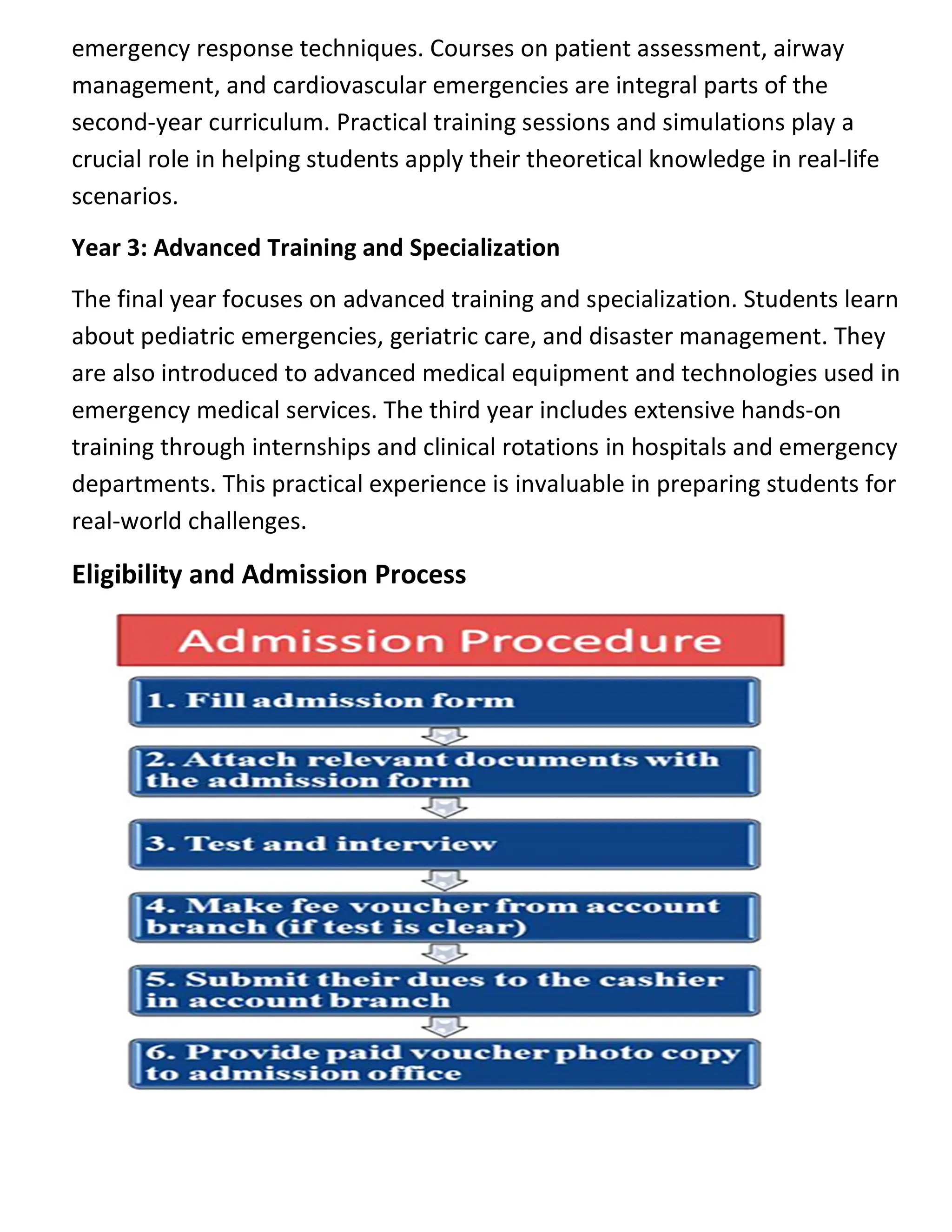 Emergency Medical Technician (EMT) Course Details | PDF | Free Download