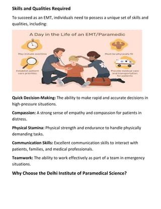 Emergency Medical Technician (EMT) Course Details | PDF