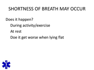 PREVIEW OF EMT/EMR CARDIOVASCULAR EMERGENCIES LESsON | PPTX