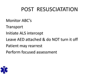 PREVIEW OF EMT/EMR CARDIOVASCULAR EMERGENCIES LESsON | PPTX