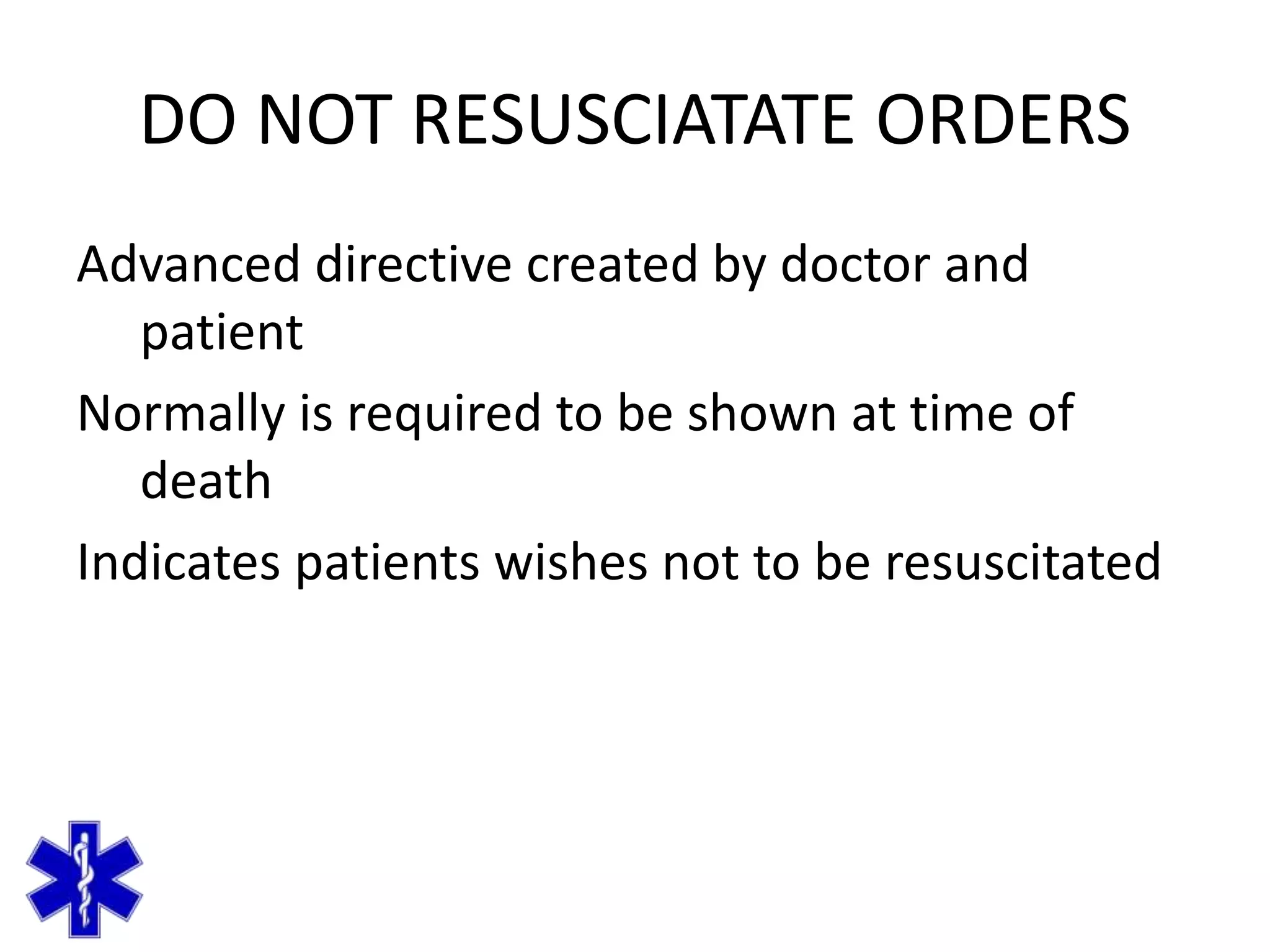 PREVIEW OF EMT/EMT SHOCK & RESUSCITATION POWERPOINT TRAINING ...