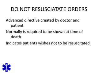 PREVIEW OF EMT/EMT SHOCK & RESUSCITATION POWERPOINT TRAINING ...