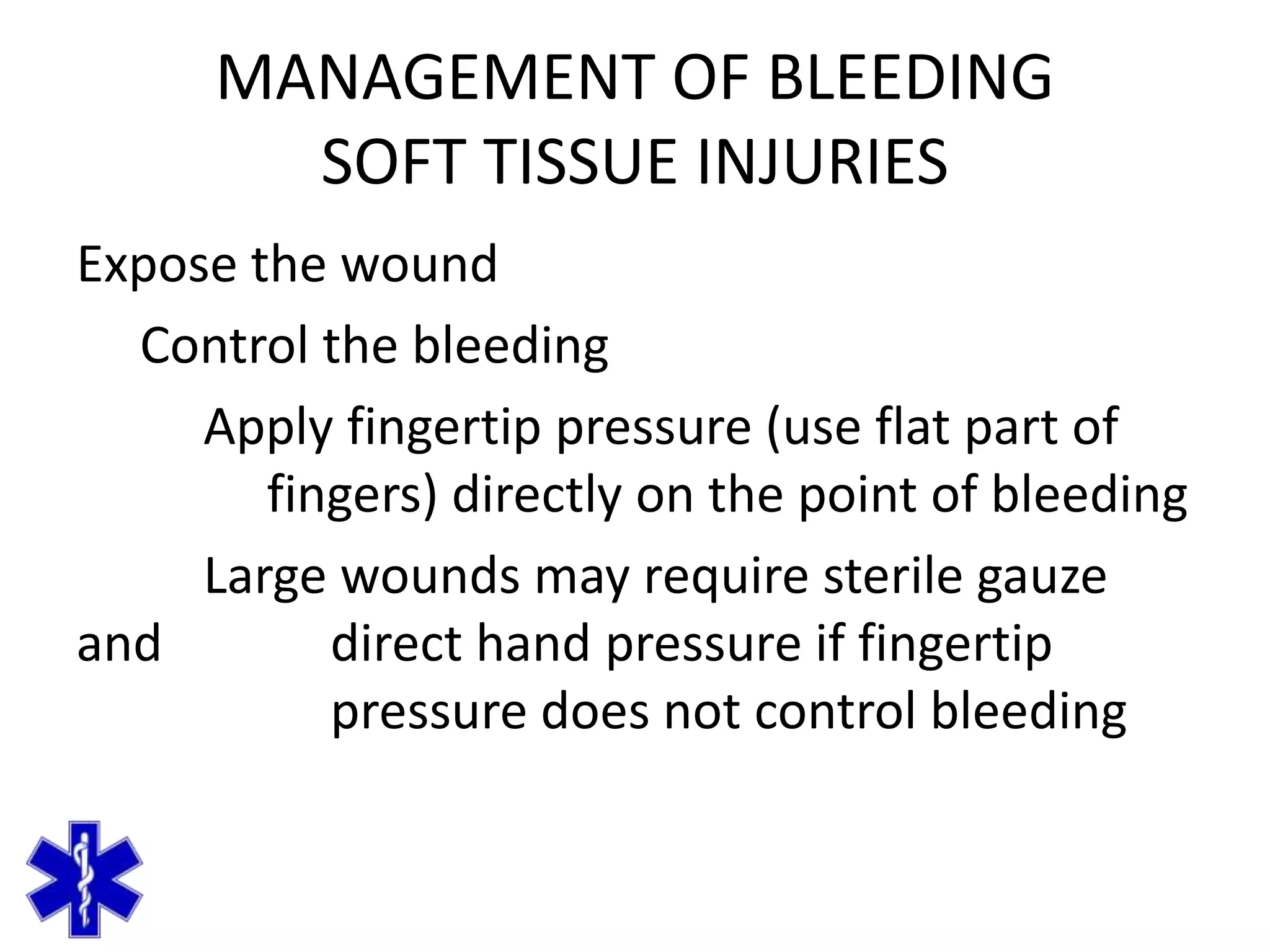 PREVIEW OF EMT/EMR BLEEDING POWERPOINT TRAINING PRESENTATION | PPTX