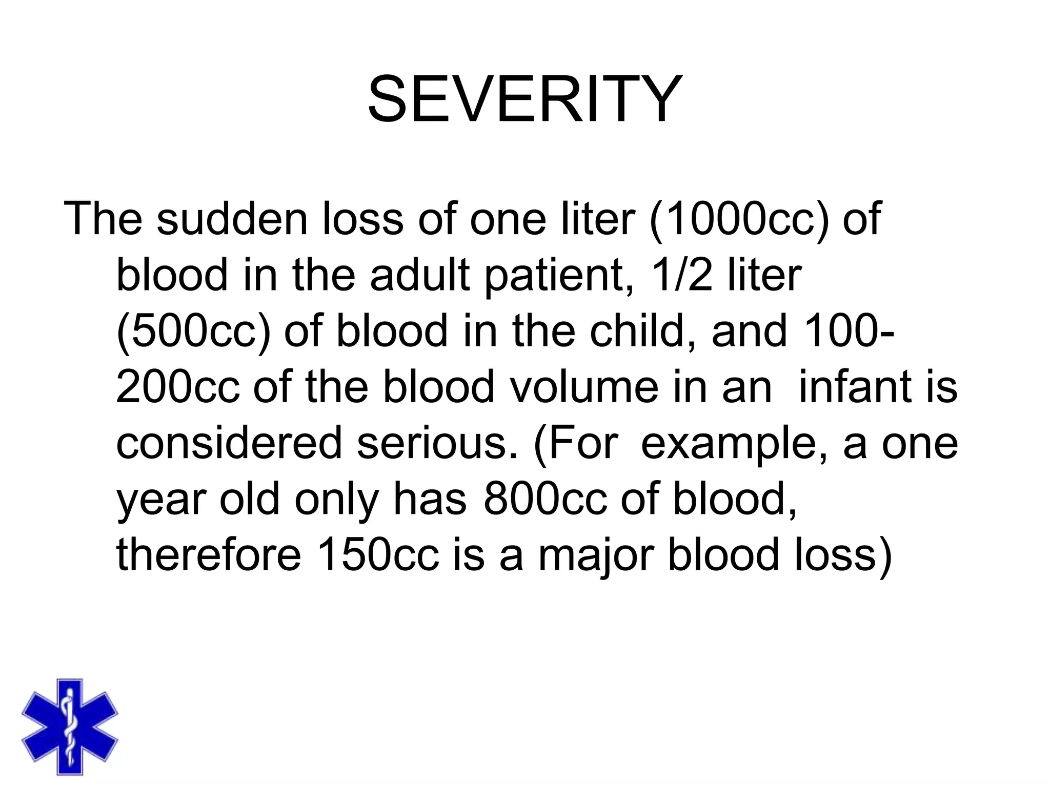PREVIEW OF EMT/EMR BLEEDING POWERPOINT TRAINING PRESENTATION | PPTX
