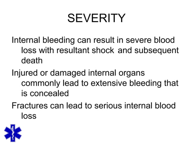 PREVIEW OF EMT/EMR BLEEDING POWERPOINT TRAINING PRESENTATION | PPT ...
