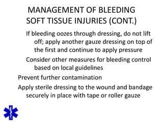 Bleeding Control Emt