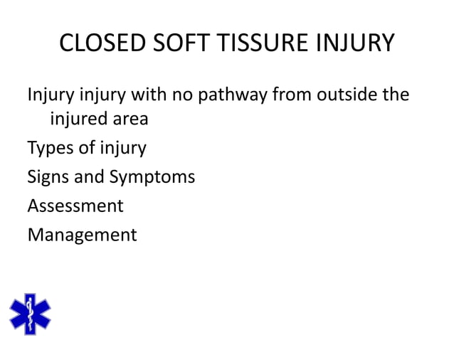 PREIEW OF EMT/EMR SOFT TISSUE POWERPOINT TRAINING PRESENTATION | PPTX ...