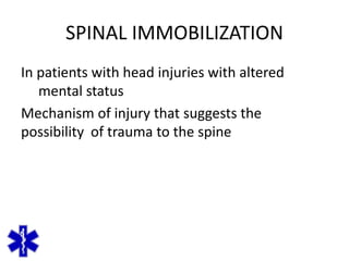 PREVIEW OF EMT/EMT NERVOUS SYSTEM TRAUMA POWERPOINT TRAINING ...