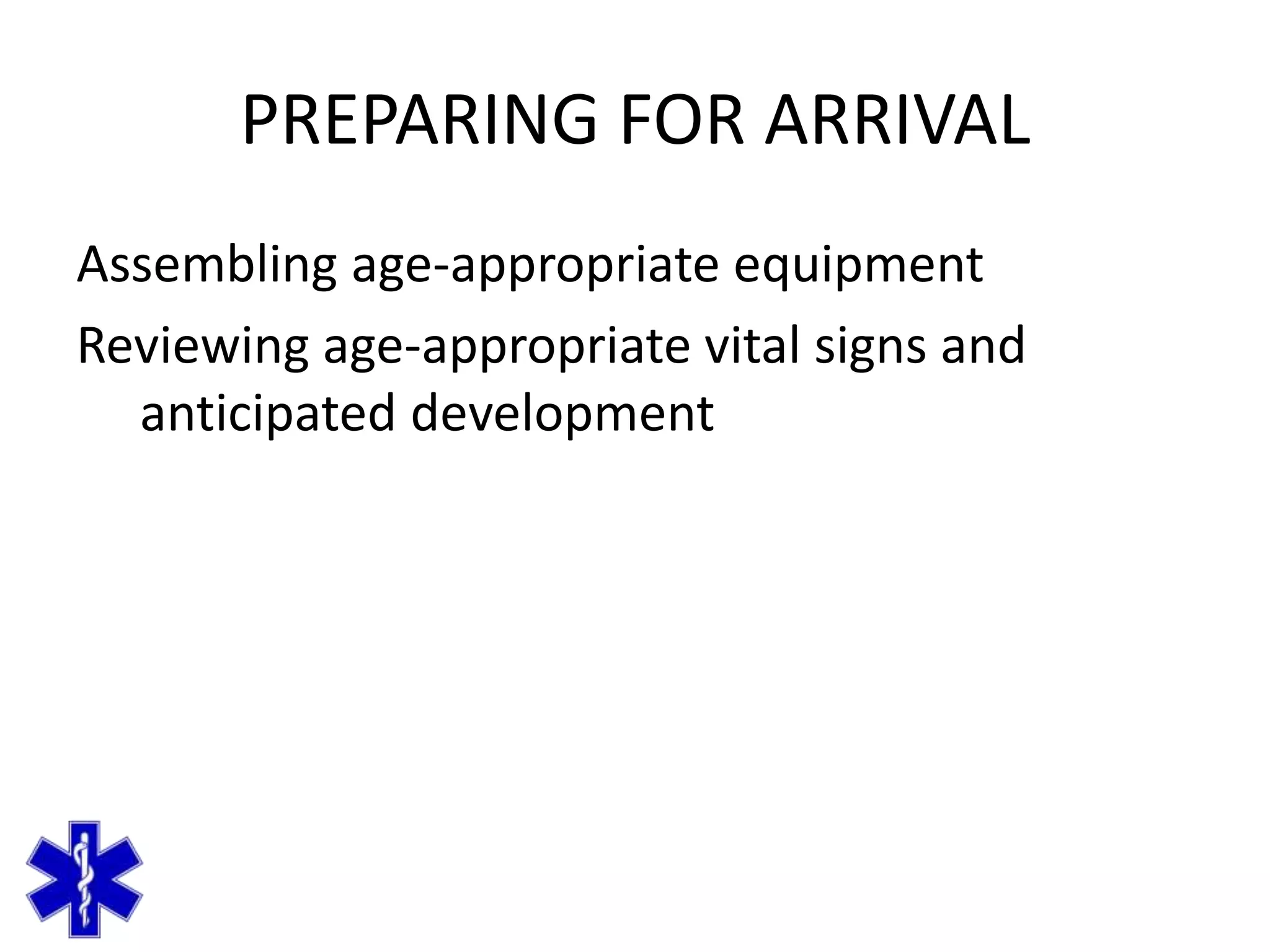 PREVIEW OF EMT/EMR PEDIATRIC EMERGENCIES POWERPOINT TRAINING ...