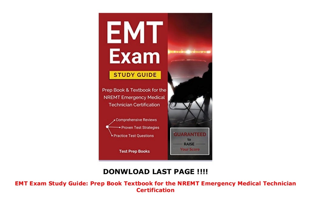 EMT Exam Study Guide: Prep Book Textbook for the NREMT Emergency ...
