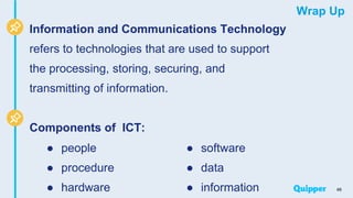 Lesson 1 Understanding ICT and Its Relevance to the Society | PPTX