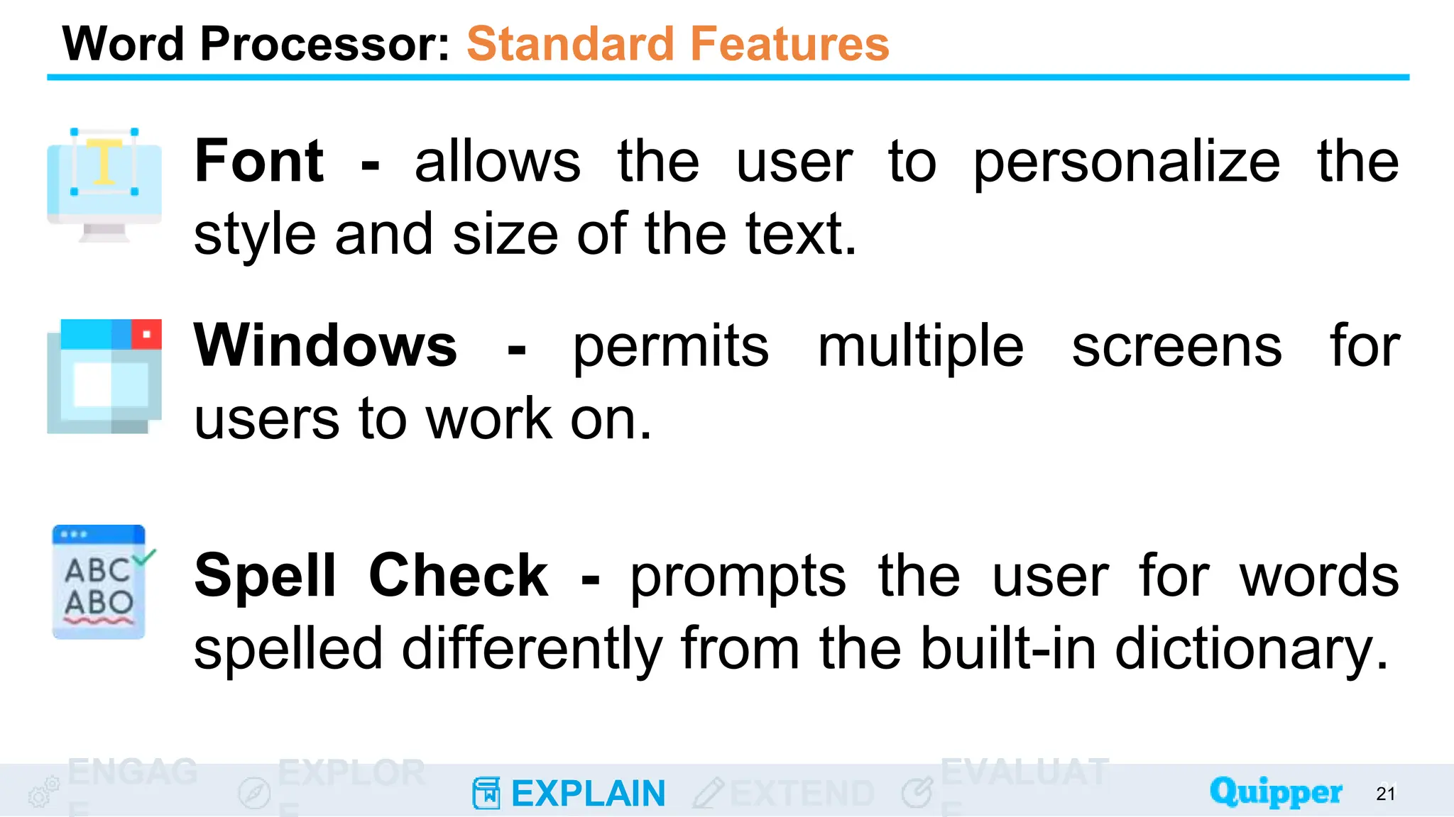 GETTING TO KNOW WORD PROCESSING - EMP.TECH
