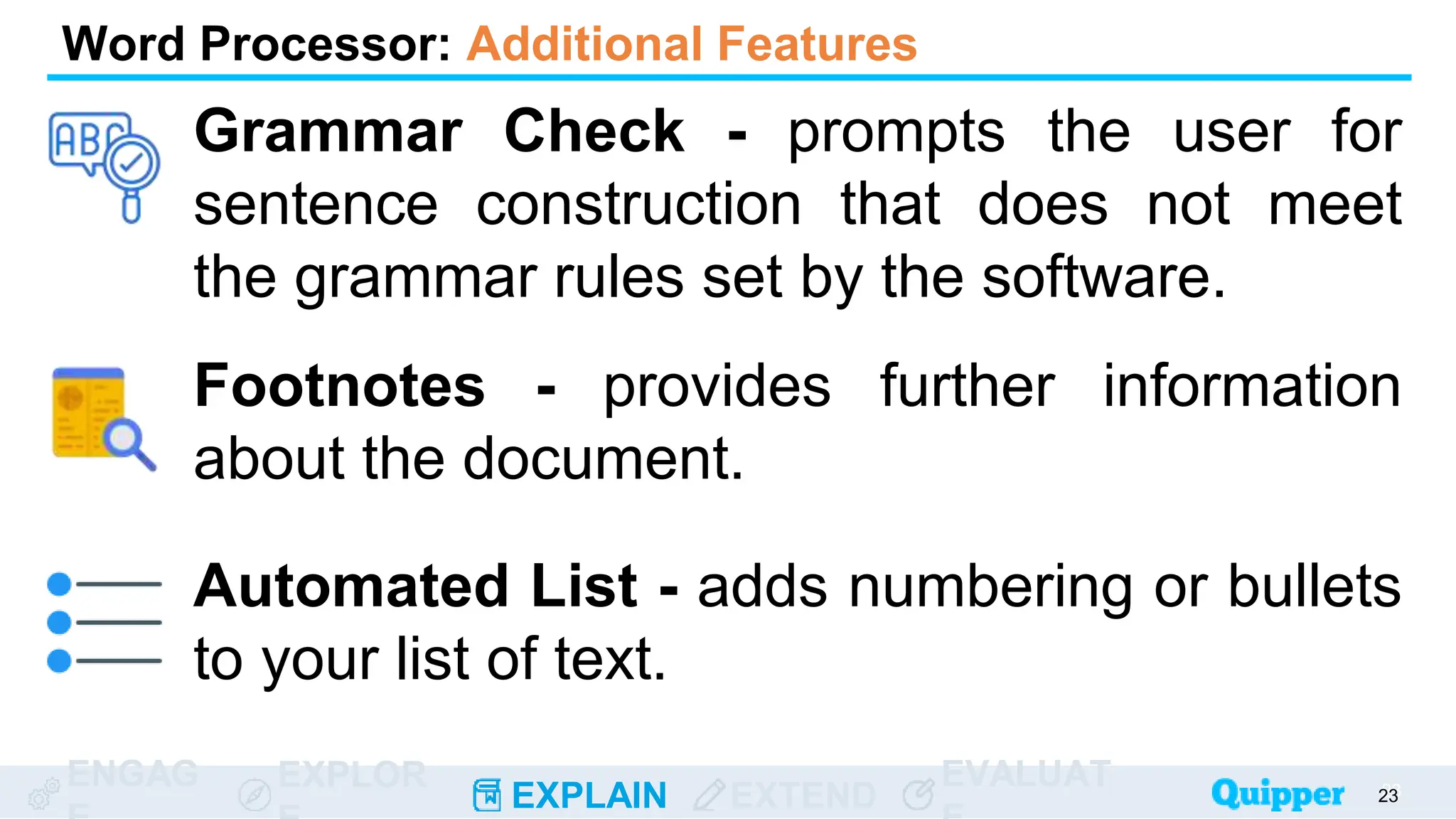 GETTING TO KNOW WORD PROCESSING - EMP.TECH