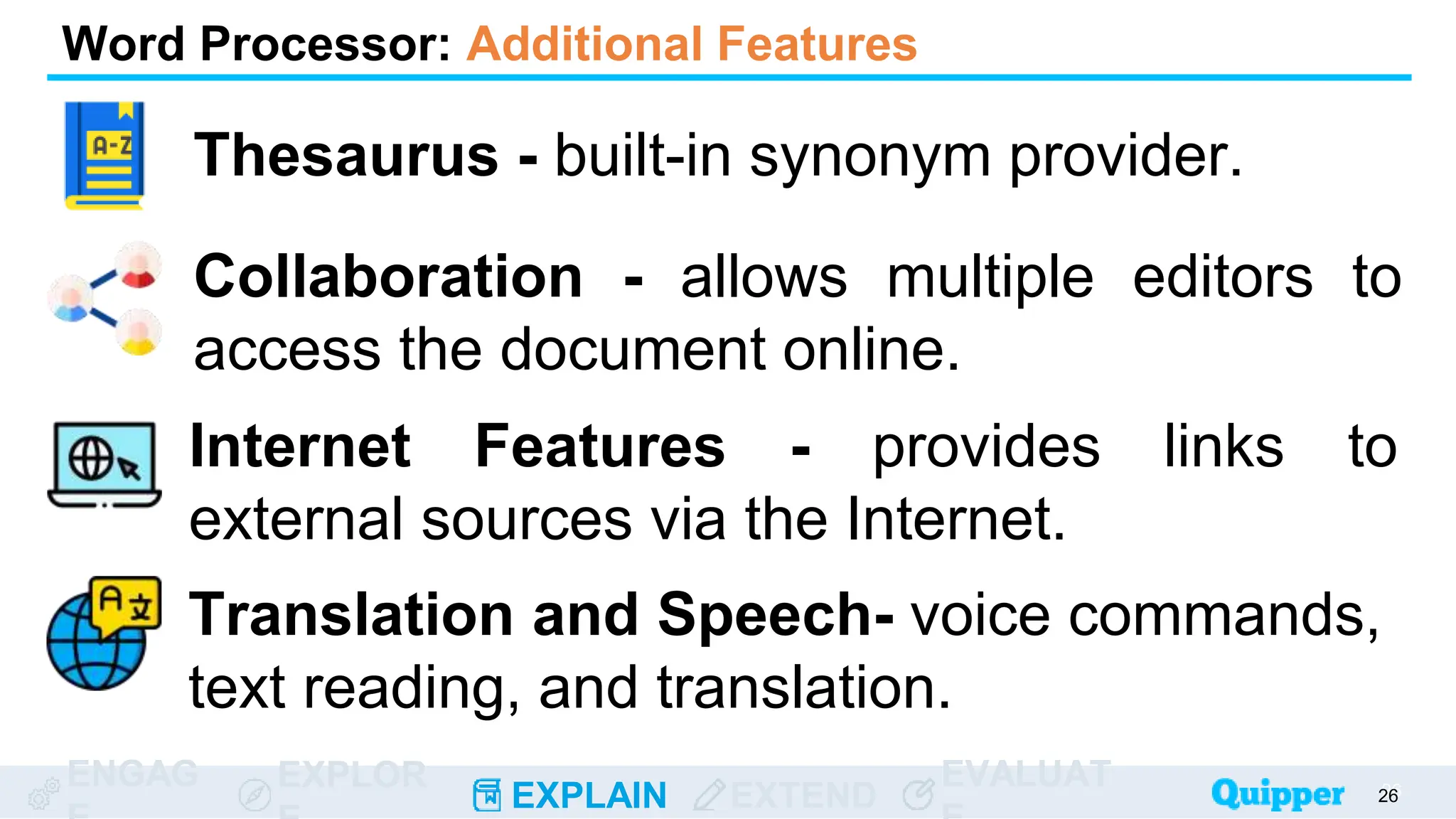 GETTING TO KNOW WORD PROCESSING - EMP.TECH