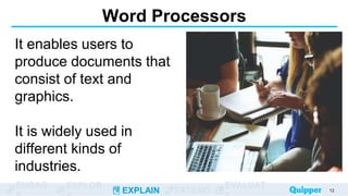 GETTING TO KNOW WORD PROCESSING - EMP.TECH