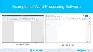 GETTING TO KNOW WORD PROCESSING - EMP.TECH